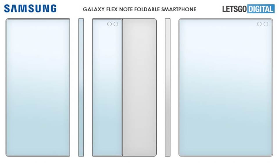 Samsung phát triển “Galaxy Flex Note” với camera selfie ẩn