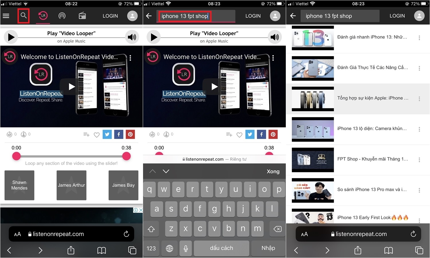 Cách replay Youtube trên điện thoại và laptop