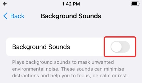 Tất tần tật về cách sử dụng Background Sounds trên iOS 15