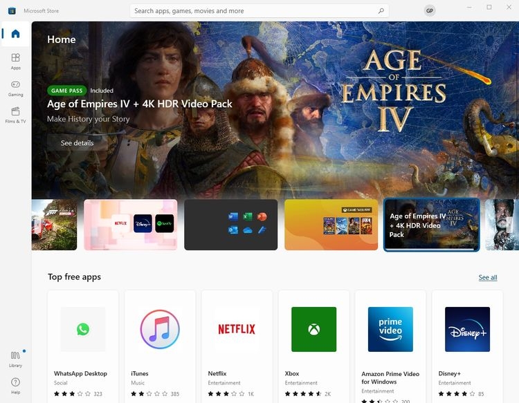Cách cài đặt Microsoft Store mới trên Windows 10