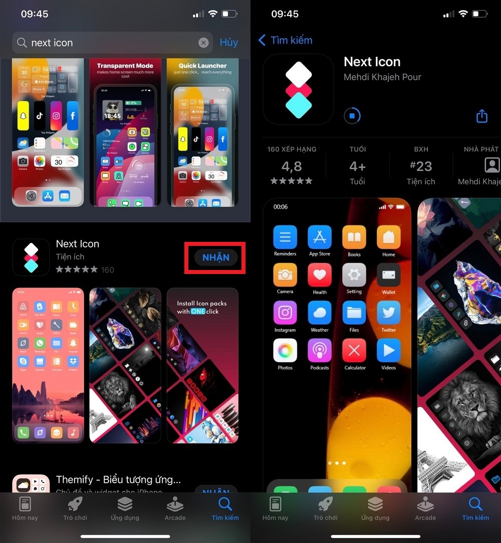 Hướng dẫn bạn cách đổi biểu tượng cho ứng dụng trên iPhone