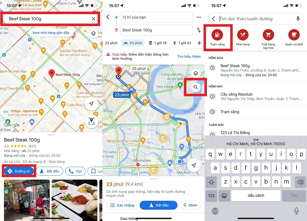 Mẹo tra cứu cây xăng gần đây nhất bằng Google Maps mới 2023