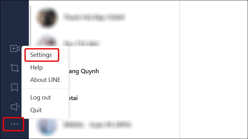 Hướng dẫn thay đổi hình nền chat, theme LINE