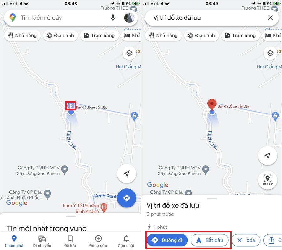 Đây là cách lưu lại vị trí đỗ xe trên Google Maps cực hiệu quả