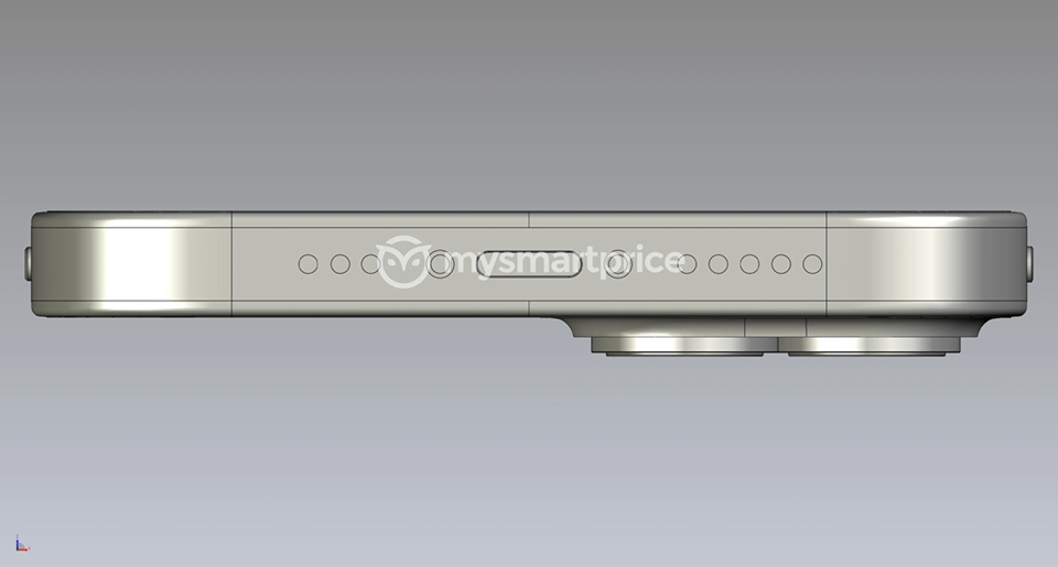 Thiết kế iPhone 14 vừa được xác nhận trong bản vẽ CAD bị rò rỉ