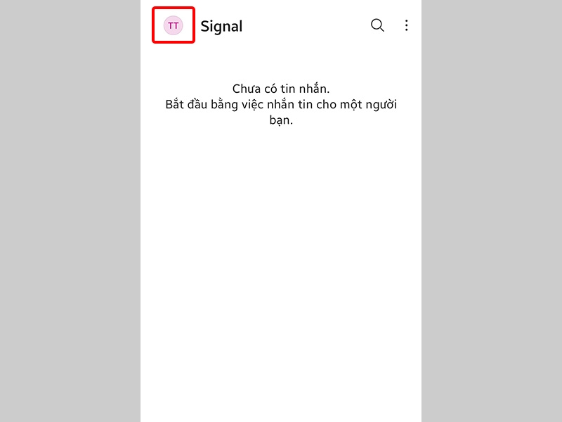 Cách thay đổi ngôn ngữ trên ứng dụng Signal