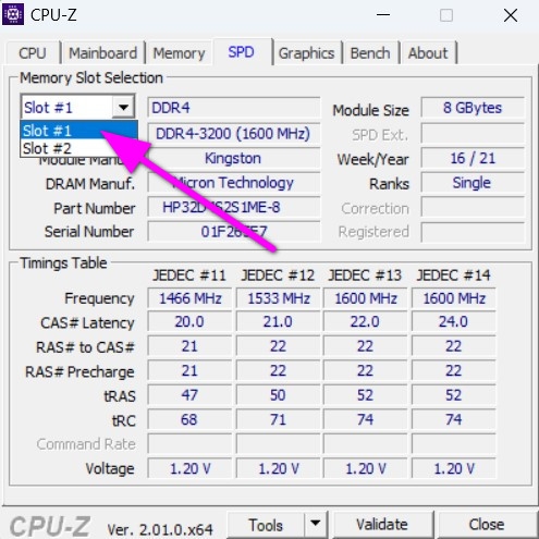 3 cách kiểm tra số khe RAM trống trên laptop không cần tháo máy