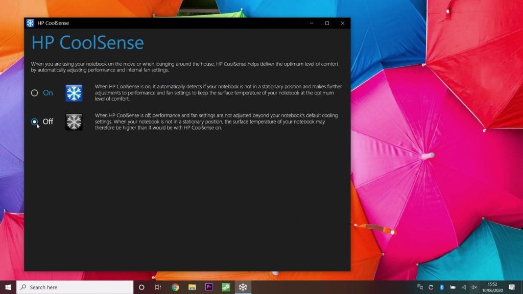 Công nghệ HP CoolSense là gì? Hướng dẫn tùy chỉnh theo nhu cầu