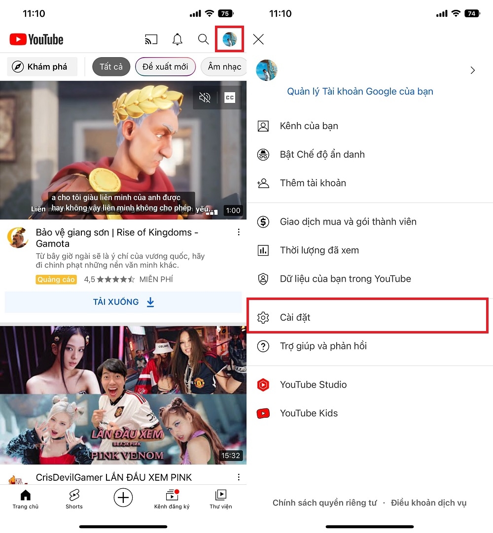 Cách điều chỉnh thời gian tua video trên YouTube