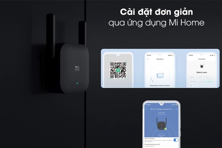 Đánh giá thiết bị kích sóng Mi Extender Pro chi tiết