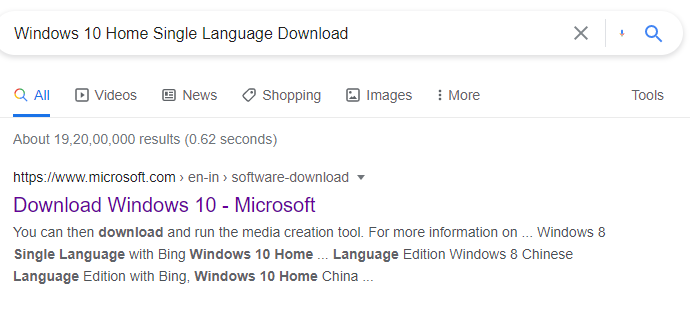 Windows 10 Home Single Language là gì? Có cài đặt về máy