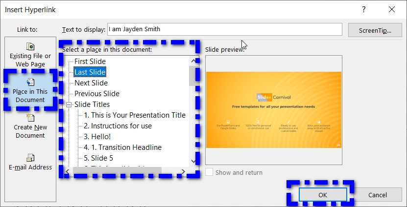 Chèn link trong PowerPoint giúp bài trình chiếu trở nên hấp dẫn