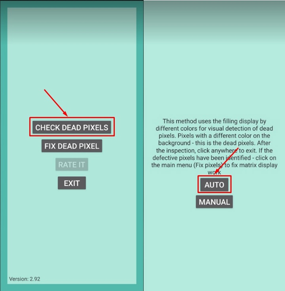 Cách kiểm tra điểm chết màn hình điện thoại