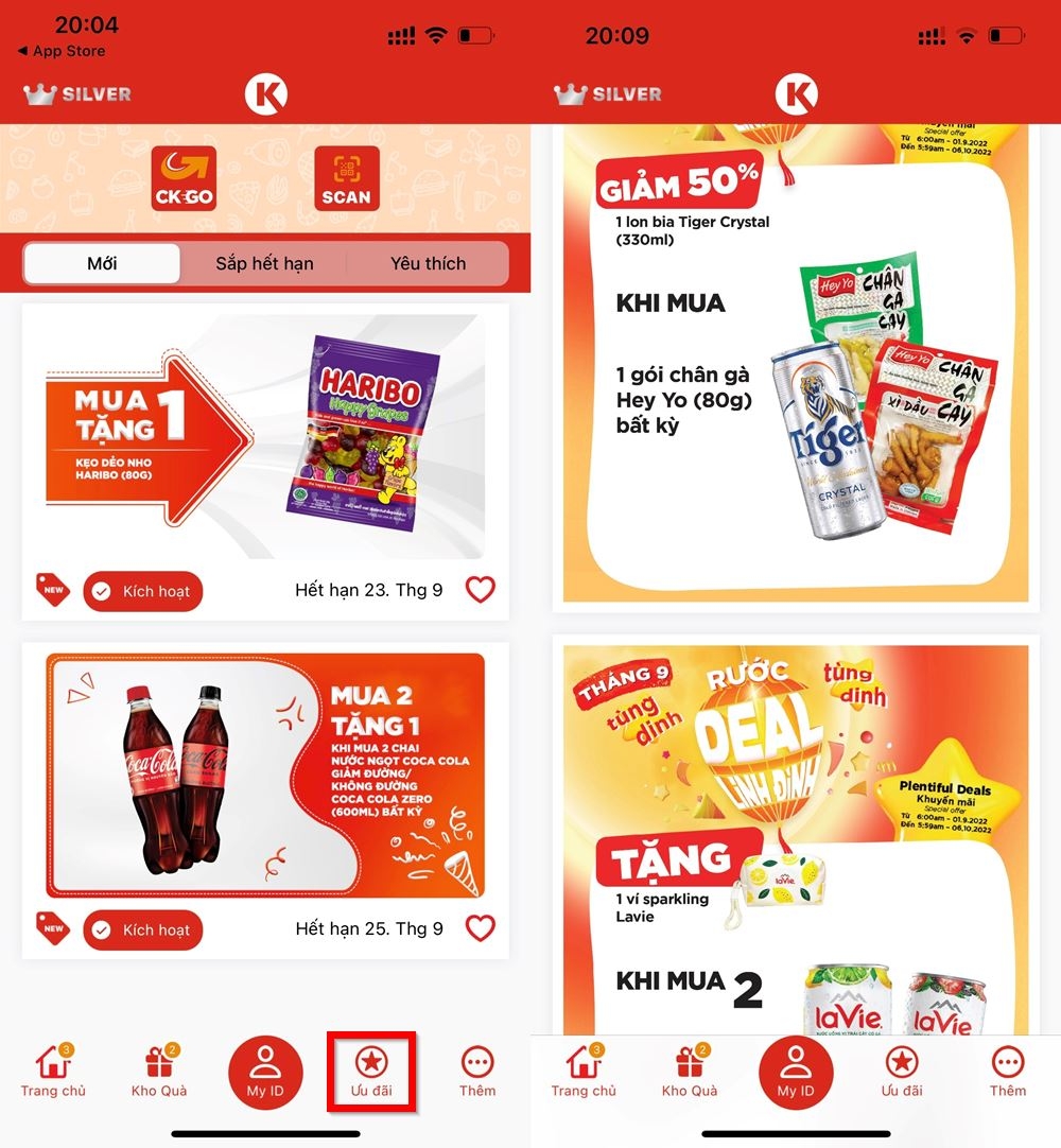 Cách sử dụng app CK Club của Circle K