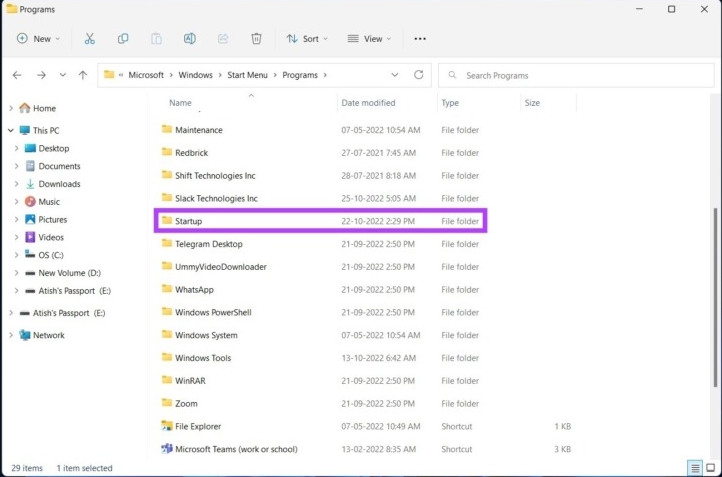 Bật mí 2 cách tìm thư mục Startup trên Windows 10 và 11