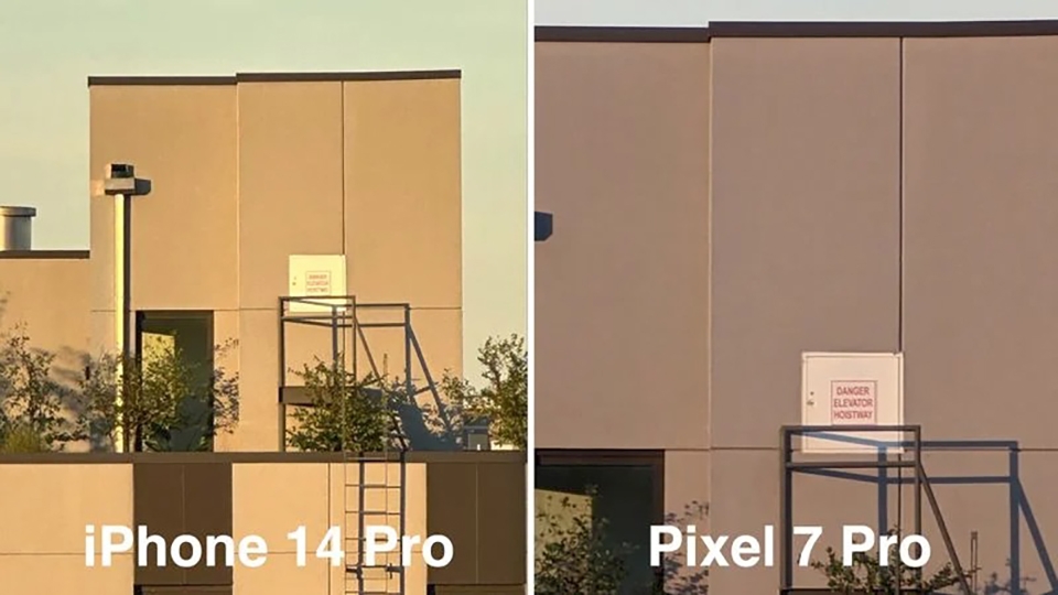 Đọ camera Google Pixel 7 Pro và Apple iPhone 14 Pro