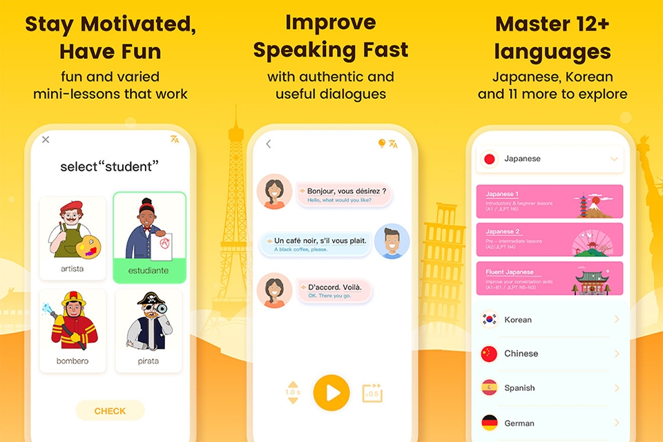 Gợi ý top 5 ứng dụng học tiếng Anh hiệu quả