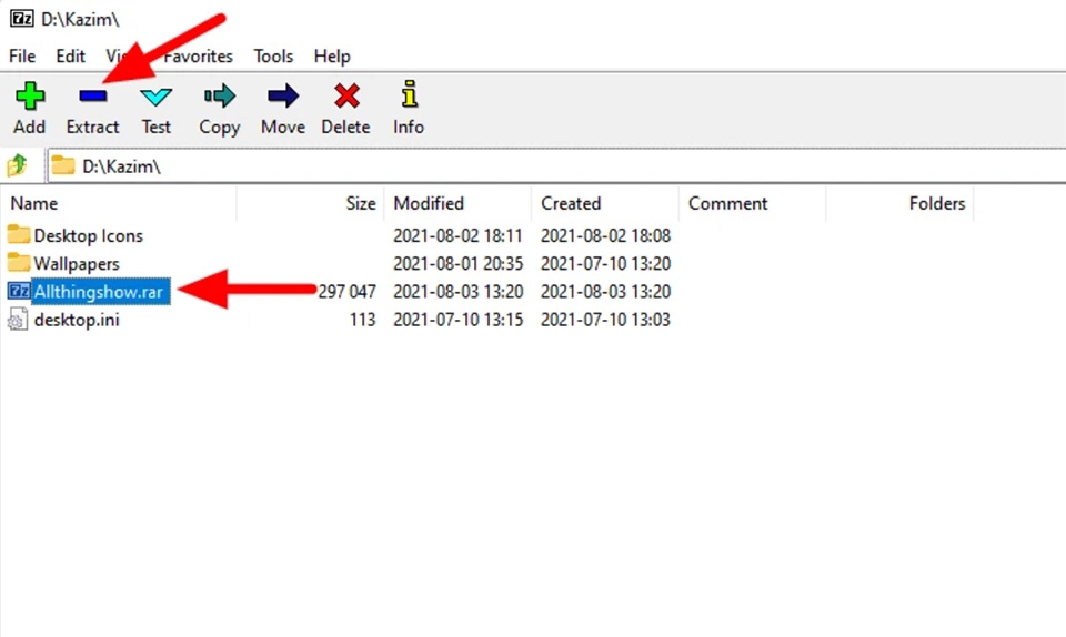 Cách giải nén file RAR trên Windows 11 đơn giản nhất