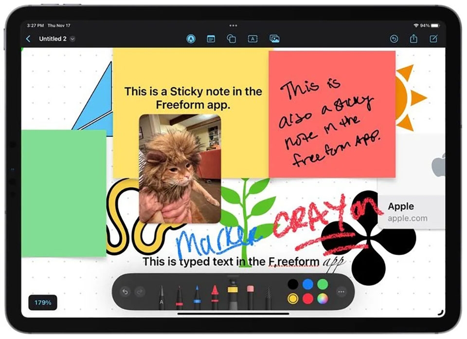 9 điều bạn có thể làm với ứng dụng Freeform trong iOS 16.2
