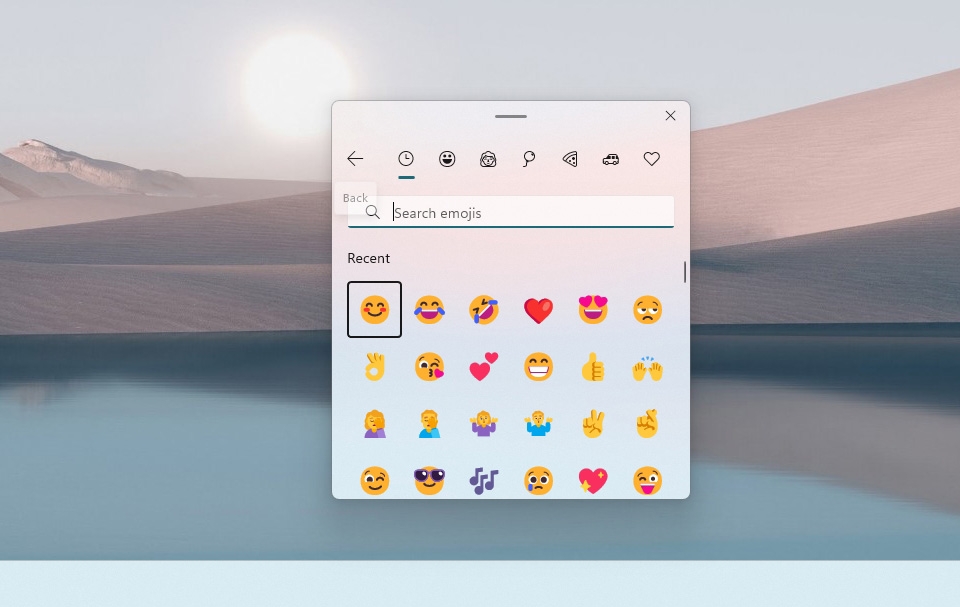 Cách mở Emoji trên Windows 11