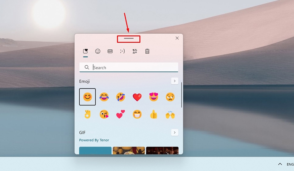 Cách mở Emoji trên Windows 11