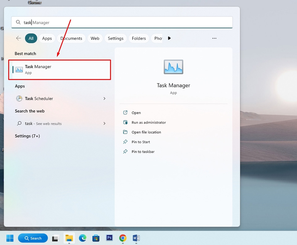 Cách sử dụng End Task trong Windows 11 để tắt mọi chương trình