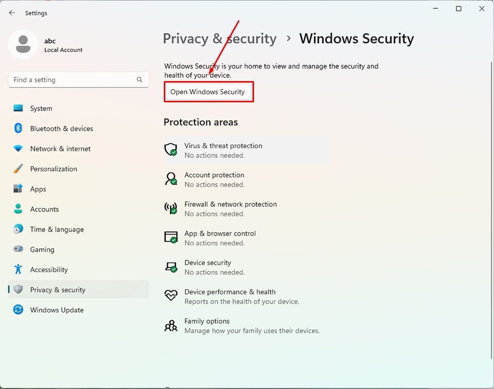 Cách tắt VBS trong Windows 11 để tăng hiệu suất cho máy tính