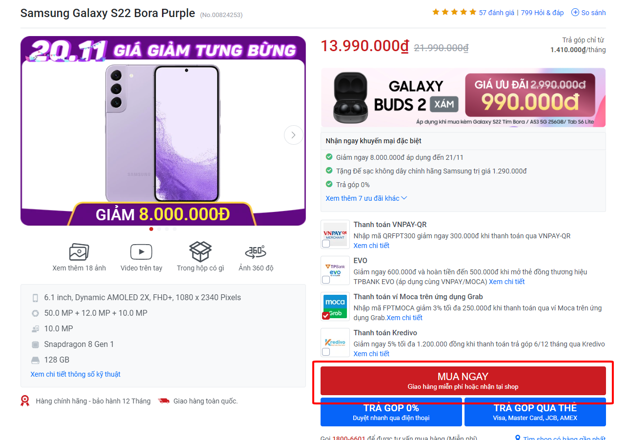 Giảm 3% tối đa 250K khi thanh toán qua ví Moca trên ứng dụng Grab