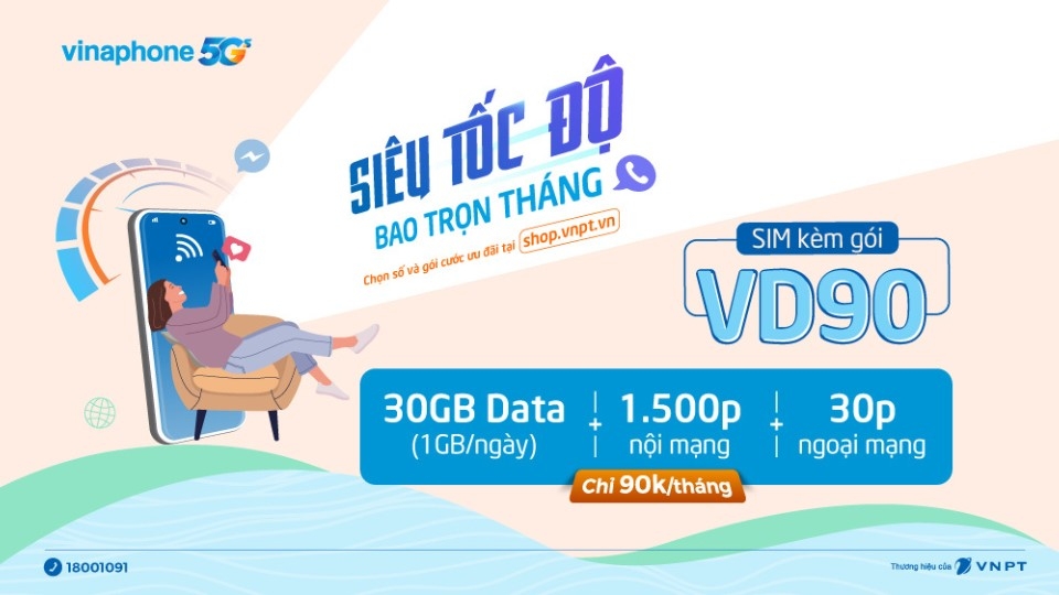 Gợi ý những gói cước 4G Vinaphone phù hợp với mọi khách hàng
