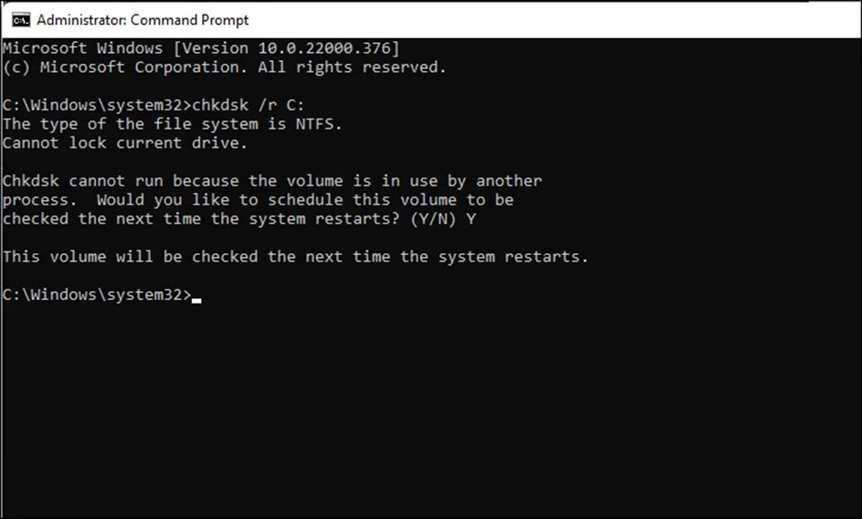 Cách sửa lỗi Inaccessible Boot Device trong Windows 11