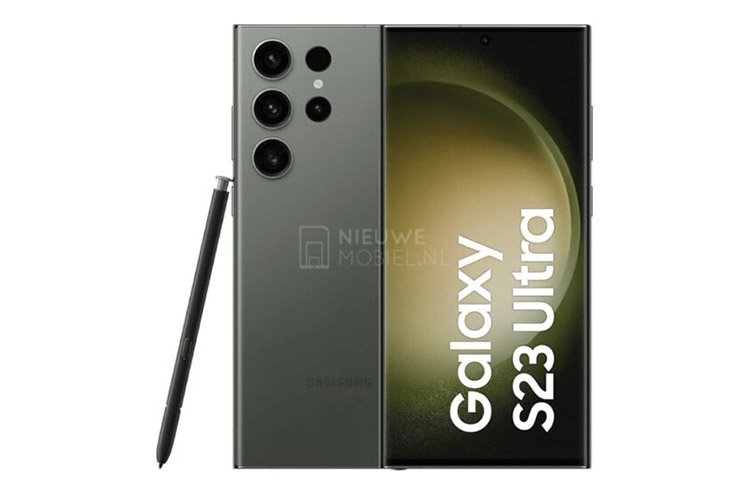Samsung Galaxy S23 Ultra lộ diện tuyệt đẹp trong ảnh render mới
