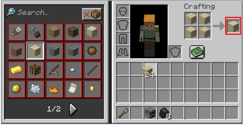 Hướng dẫn chi tiết cách tạo đá mịn Minecraft và các loại đá khác