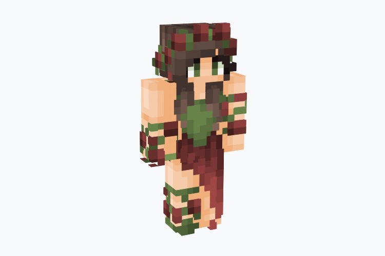 Top 10 skin Minecraft nữ dễ thương, xinh đẹp nhất hiện nay