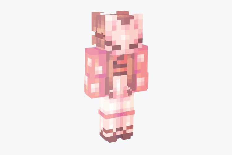 Top 10 skin Minecraft nữ dễ thương, xinh đẹp nhất hiện nay