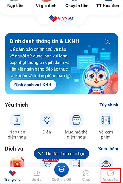 Hướng dẫn cập nhật ảnh đại diện ví điện tử VNPAY