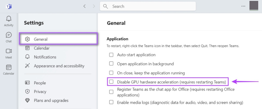 Sửa lỗi Microsoft Teams sử dụng CPU cao trên Windows 11