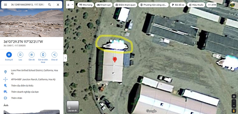 Những địa điểm bí ẩn trên Google Maps bị làm mờ