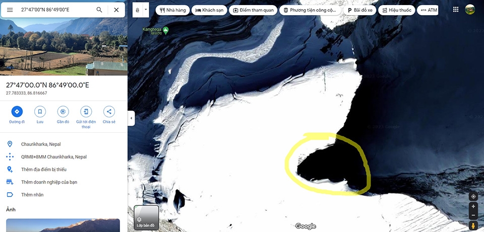 Những địa điểm bí ẩn trên Google Maps bị làm mờ