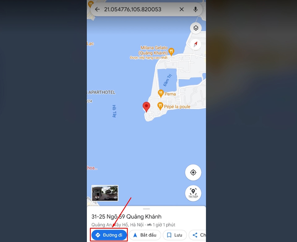 Cách ghim vị trí trên Google Maps từ máy tính hoặc điện thoại