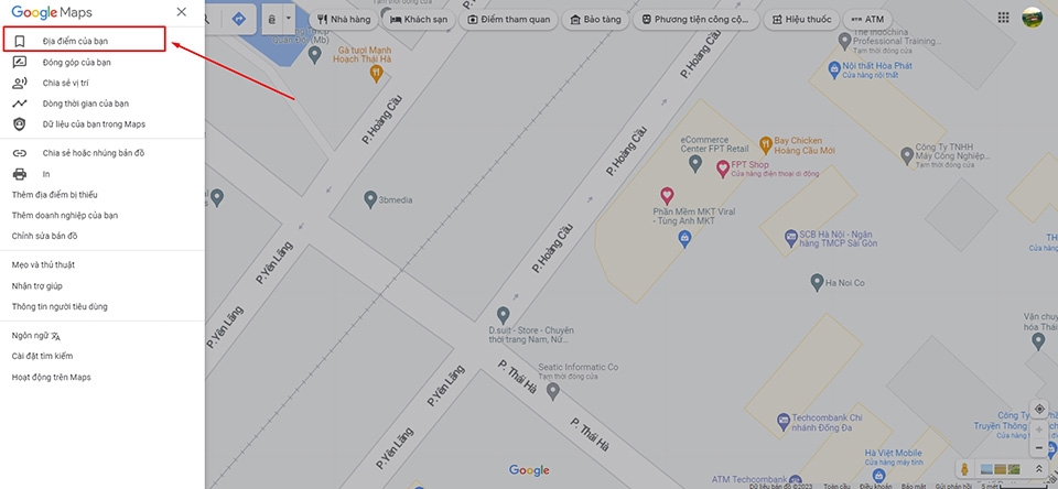 Cách đánh dấu vị trí trên Google Maps