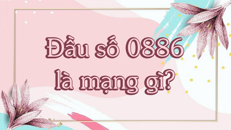 0886 là mạng gì? Ý nghĩa “Song Phát” của đầu số 0886