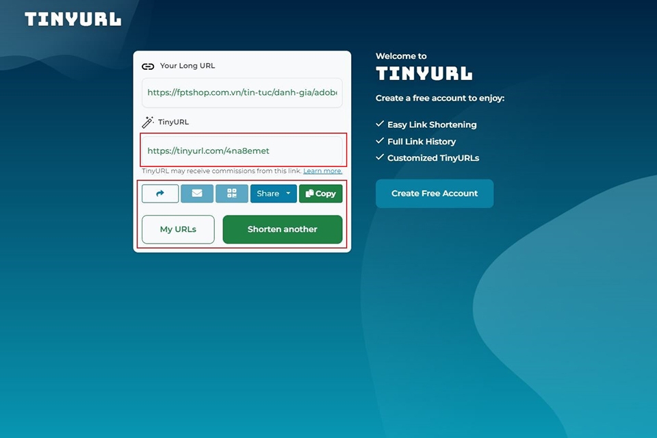 TinyURL là gì? Ưu điểm và cách rút gọn link với TinyURL