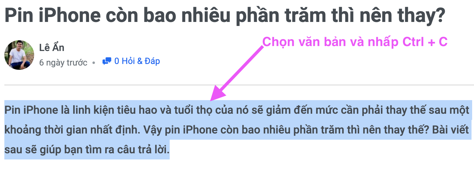 Cách sử dụng phím tắt Ctrl + Shift + V trên Microsoft Word
