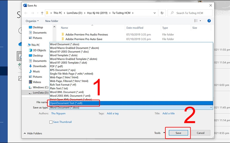 File ODT là gì? Cách mở và chuyển đổi file ODT