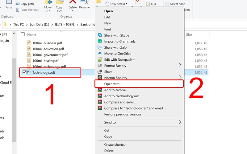 File ODT là gì? Cách mở và chuyển đổi file ODT