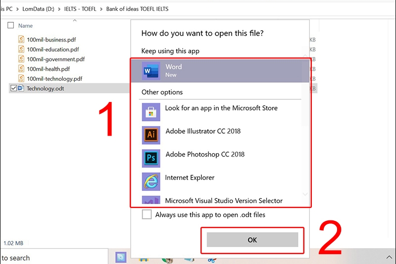 File ODT là gì? Cách mở và chuyển đổi file ODT