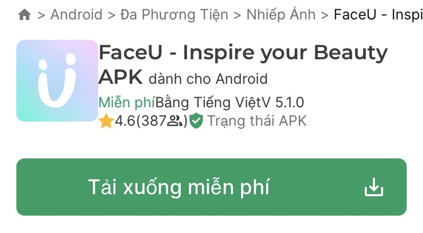 FaceU là ứng dụng gì? Cách tải FaceU trên Iphone cực dễ?