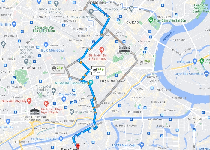 Hướng dẫn sử dụng Google Maps chỉ đường chi tiết và hiệu quả nhất