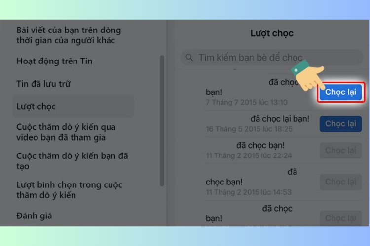 Cách chọc bạn bè trên Facebook bằng điện thoại, máy tính siêu dễ