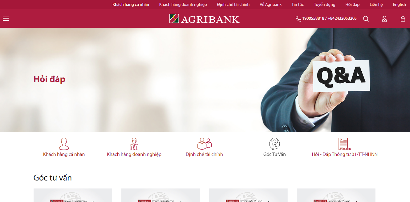 Tổng đài Agribank - Số điện thoại ngân hàng Agribank 24/7